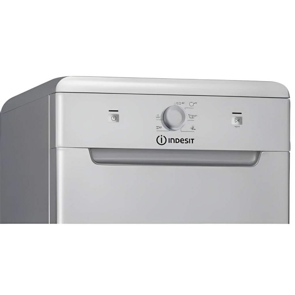 Indesit DSFE1B10S Dishwasher 45 CM -10 Place settings - slim, silver ...