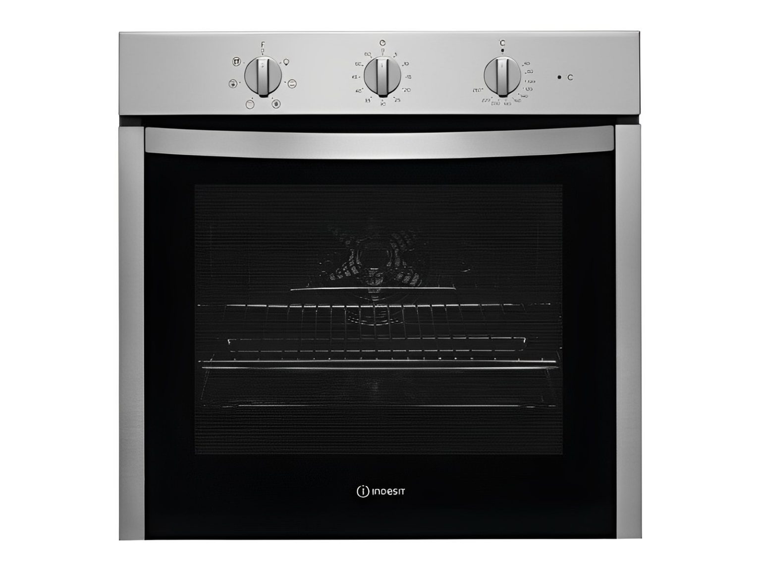 Indesit Built-In Electric Oven With Grill, Stainless Steel, 60 cm - IFW ...