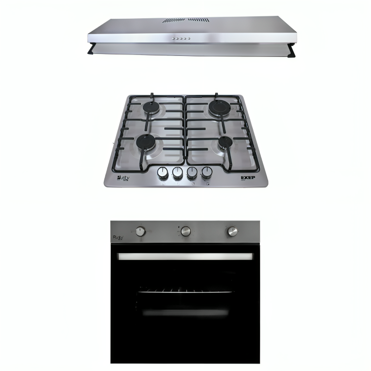 Purity Built In Bundle 60 cm - PIATTA 60 cm + HPT604S + PT60GG - Souqcairo